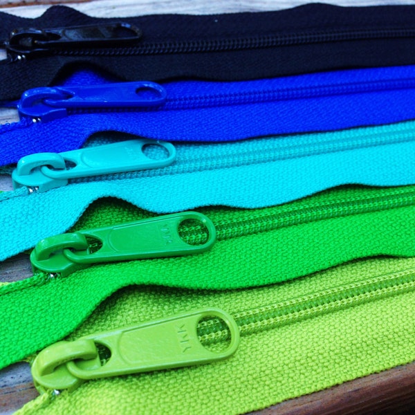 Royal Blue Zippers - Etsy