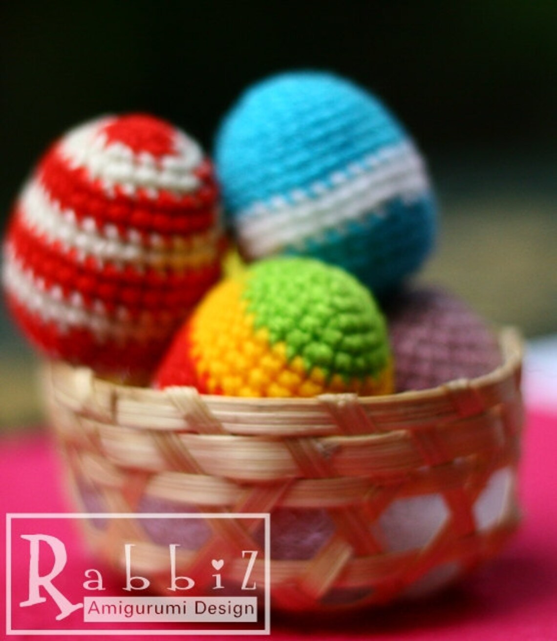 PDF Pattern Easter Bunnies and Eggs HQ - Etsy