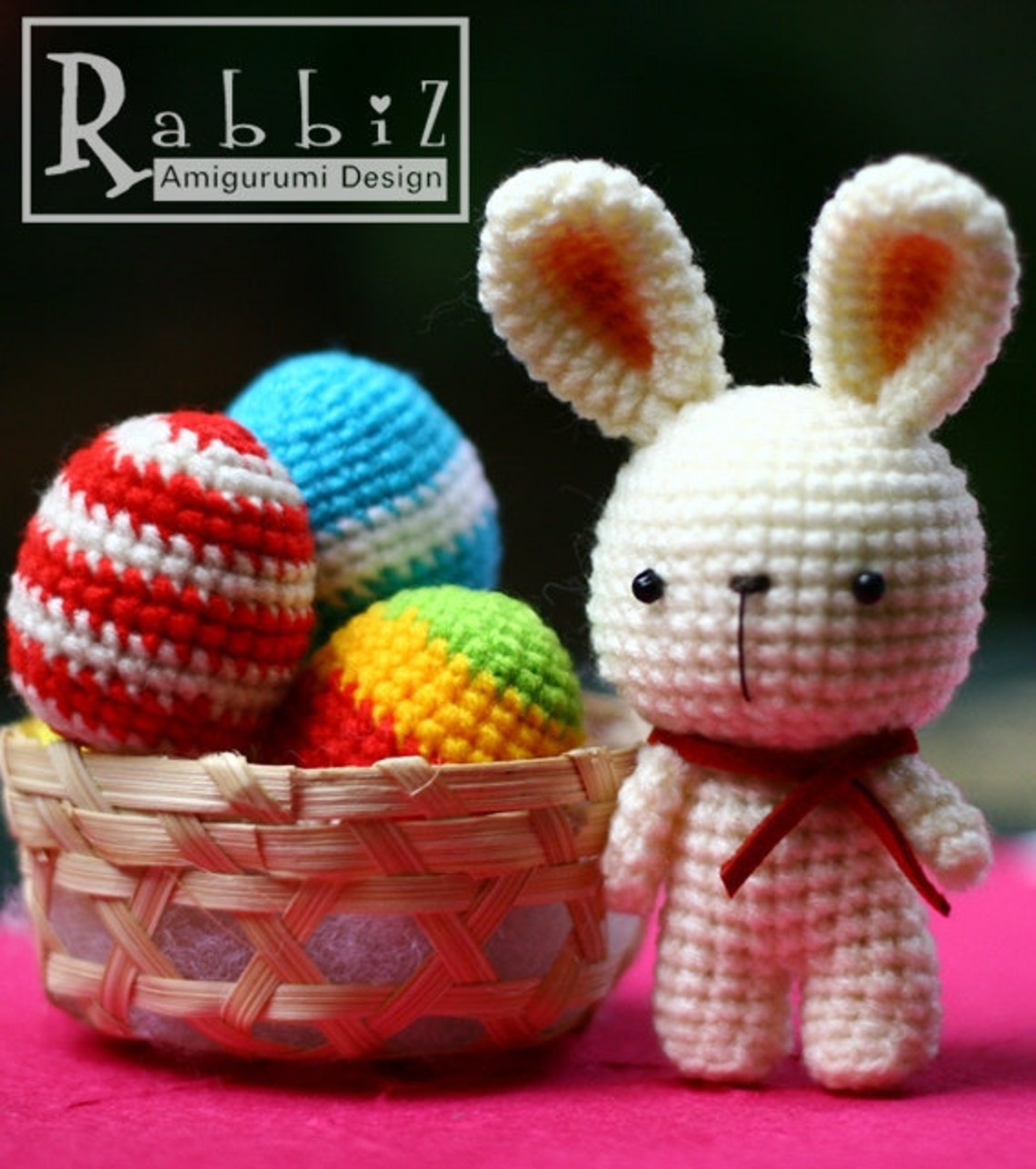 PDF Pattern Easter Bunnies and Eggs HQ - Etsy