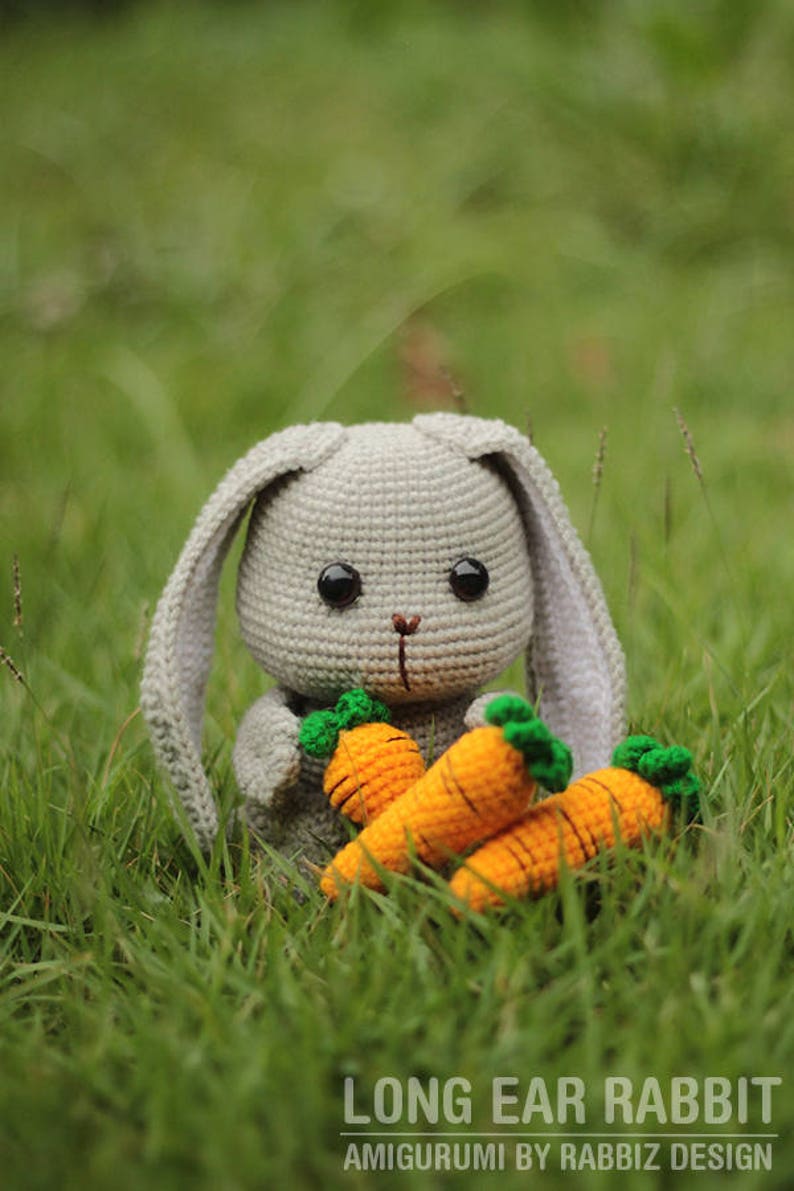 Amigurumi Long Ear Rabbit | Etsy