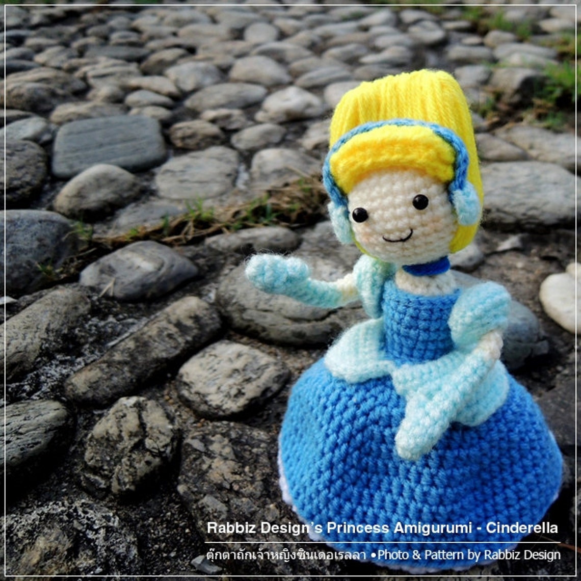 PDF Pattern Amigurumi Princess Cinderella Pattern - Etsy