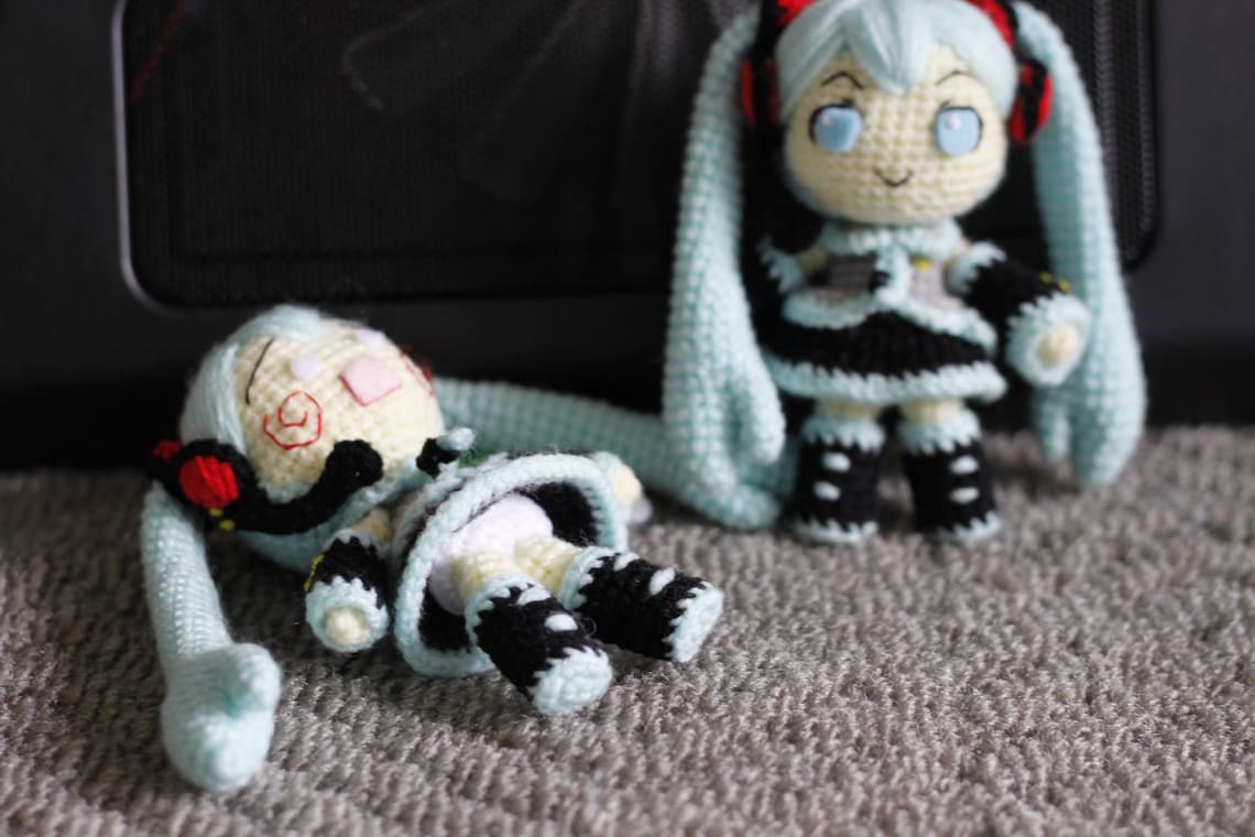 PDF Amigurumi Miku Pattern - Etsy