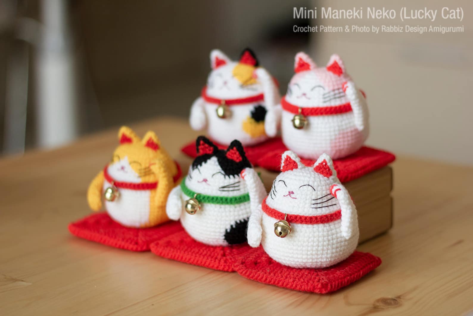 PDF Pattern Mini Lucky Cat Pattern | Etsy