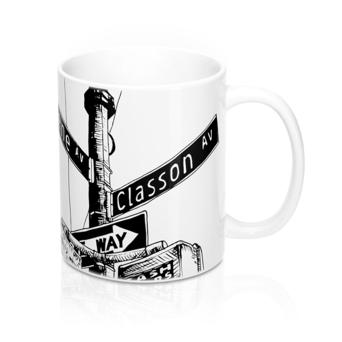 Brooklyn Mug, Brooklyn Street Art Mug, New York Coffee Mug - Etsy UK