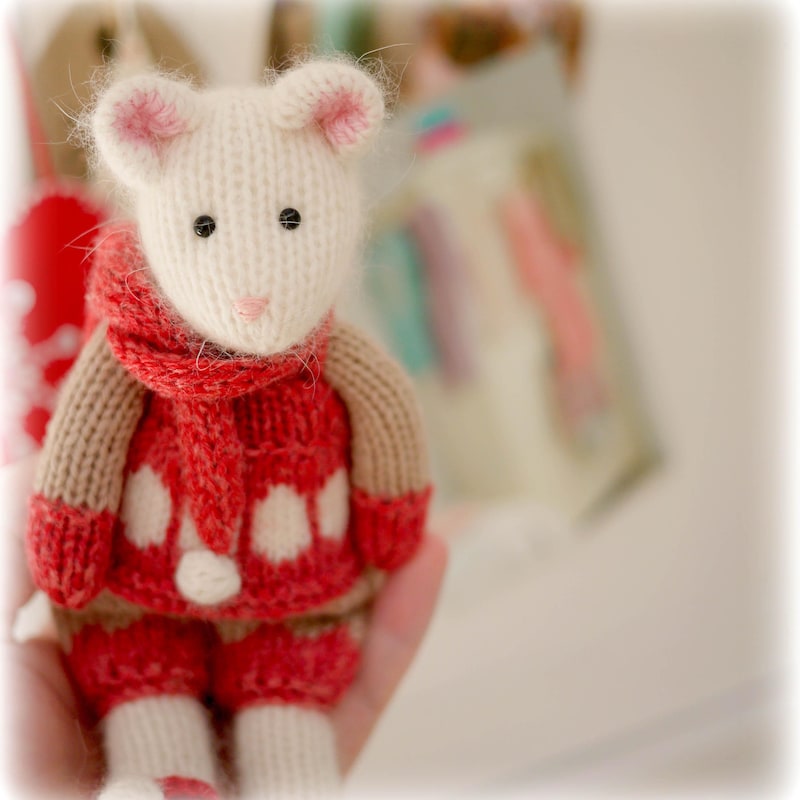 Mouse Knit Doll Pattern - Etsy