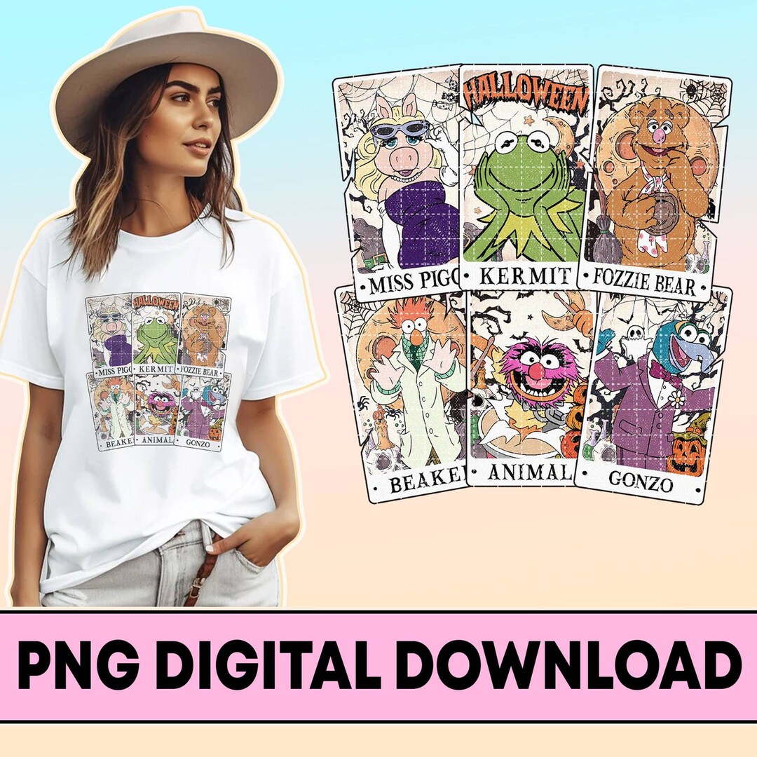 Muppet Show Tarot Card PNG the Muppets Halloween PNG - Etsy UK