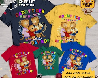 Daniel Tiger Shirt | Etsy