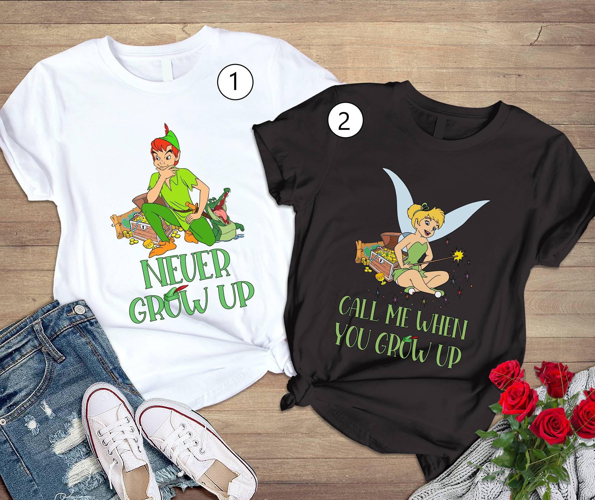 Peter Pan Never Grow Up Shirt