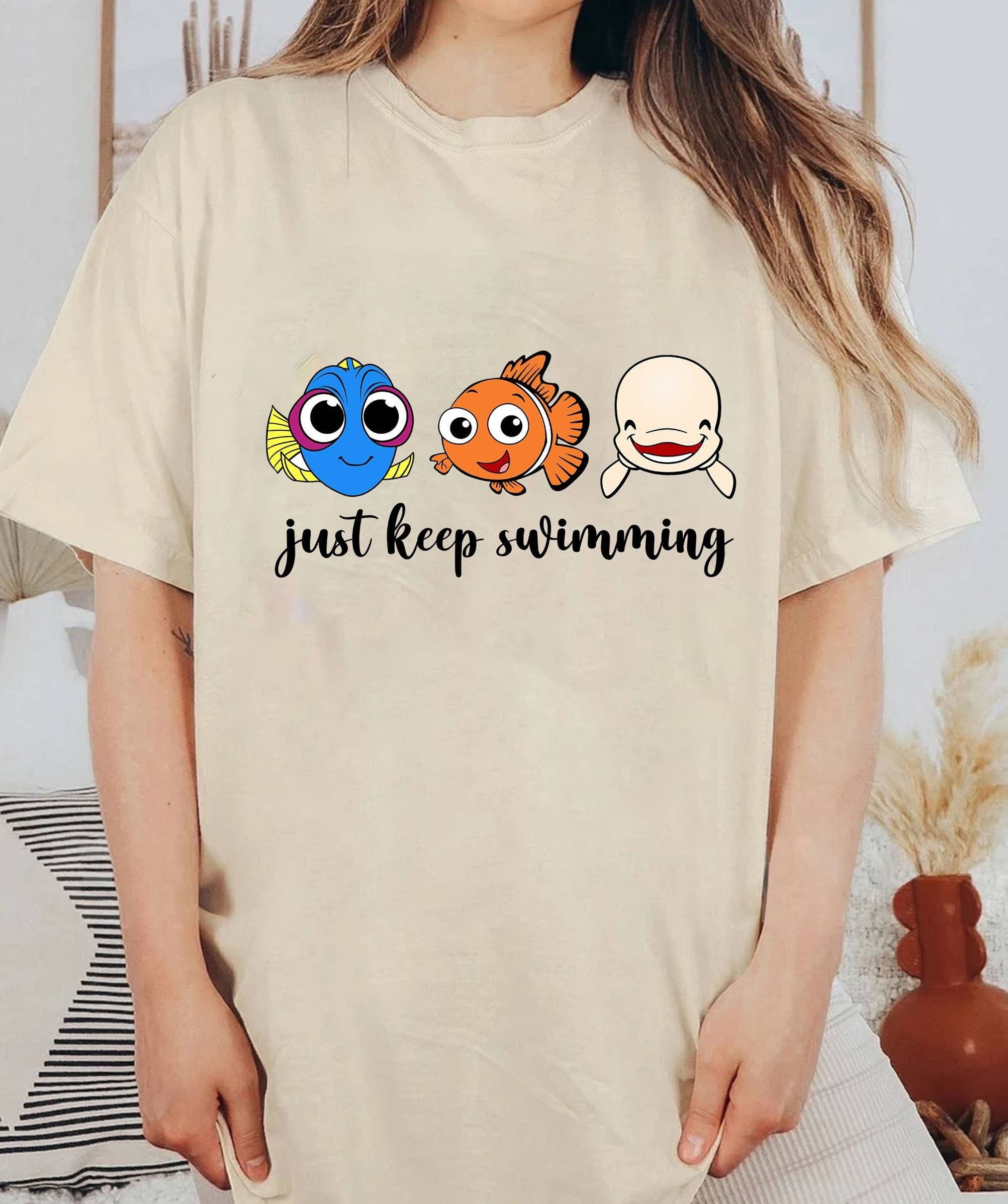 Dory Finding Nemo Just Keep Swimming