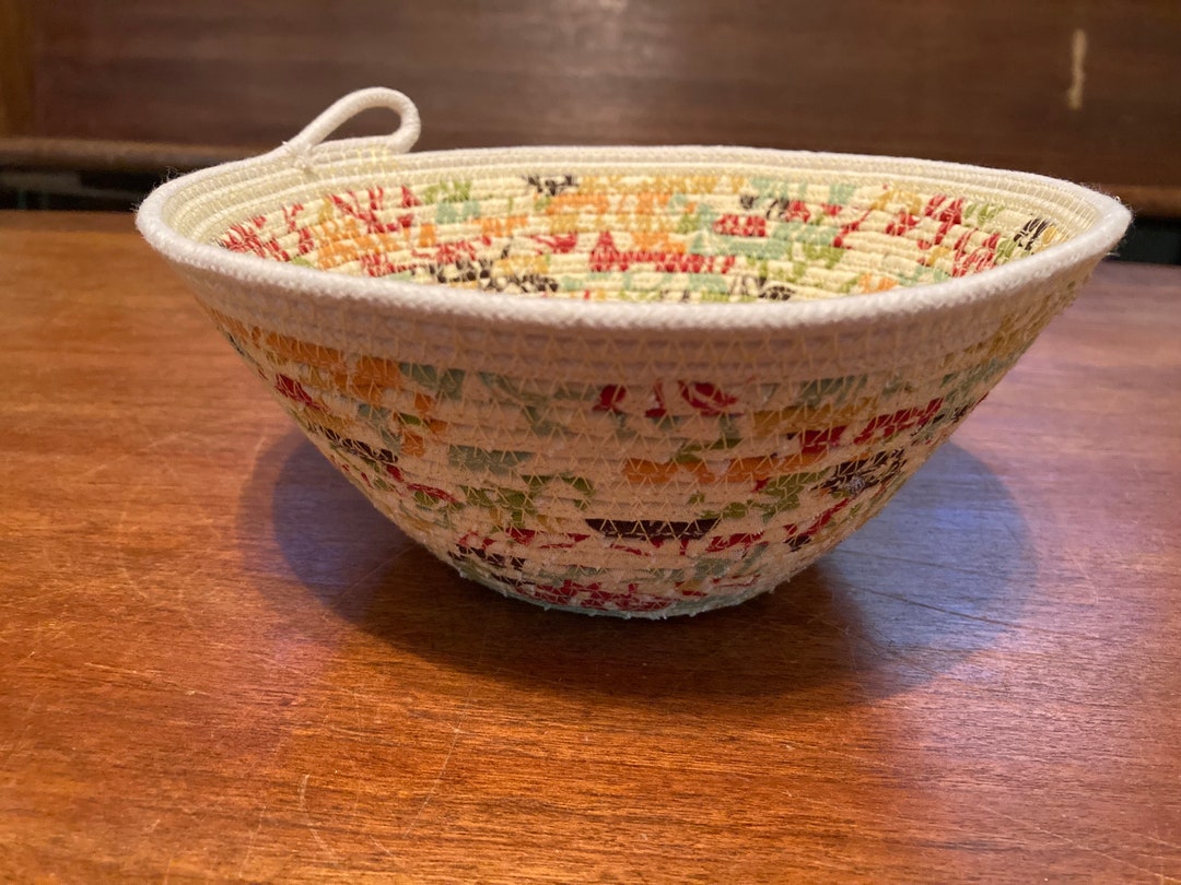 Handmade Limited Batch Rope Bowls | Multicolor Handmade Limited Batch ...