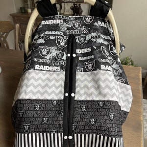 CUTE Baby Car Seat Covers Team Sports Raiders Football Team Baby ...