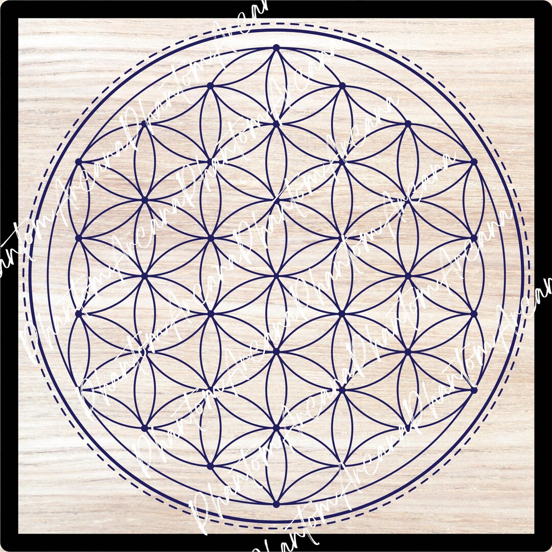 Flower of Life Grid - Etsy