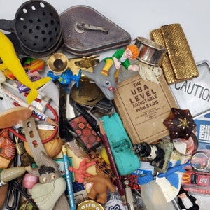 Large 16lb Vintage Misc Junk Drawer Lot Collectors Resellers AS IS - Etsy