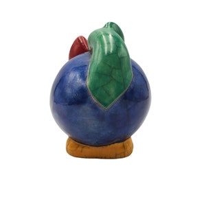 Vintage Fenix Raku South Africa Pottery Handmade Block Color Cat ...