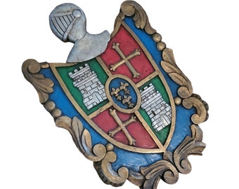 Medieval Shield Family Crest - Etsy