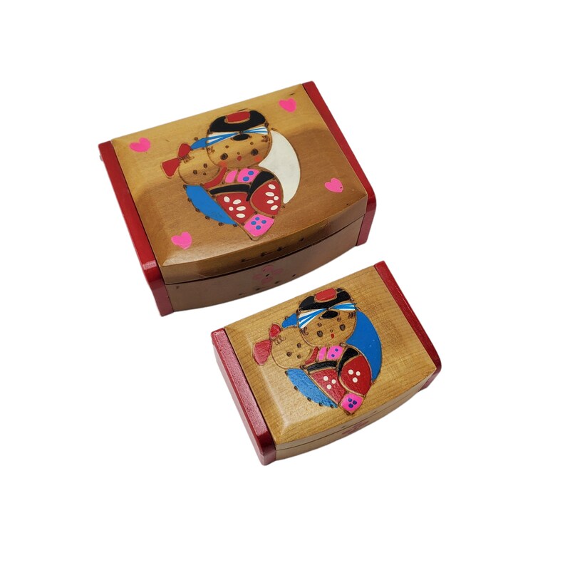 Japanese Kokeshi Box - Etsy