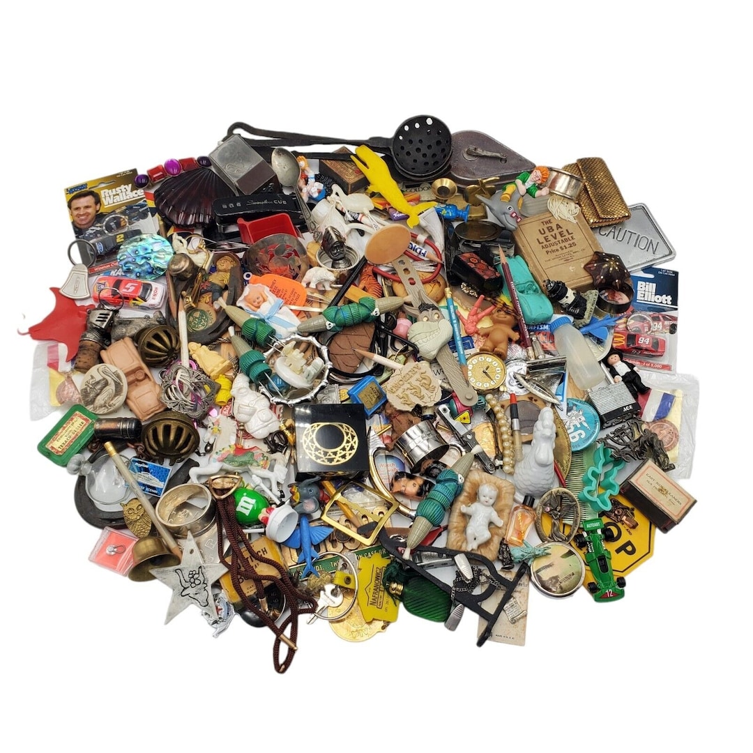 Large 16lb Vintage Misc Junk Drawer Lot Collectors Resellers AS IS - Etsy