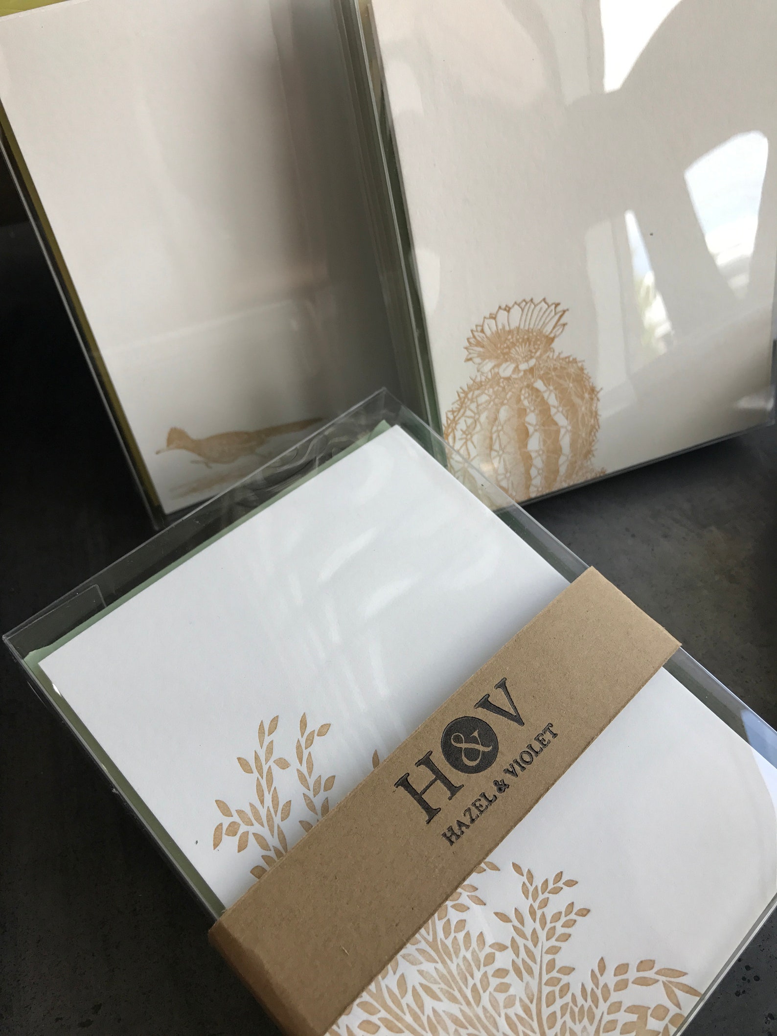 Letterpress Stationery Roadrunner Missing You Flat Cards - Etsy