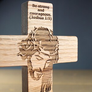 Personalized Wooden Cross With Engraved Name – Custom Gift for Easter ...