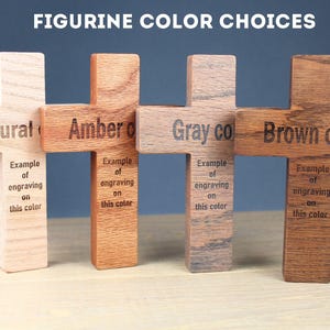 Personalized Wooden Cross With Engraved Name – Custom Gift for Easter ...