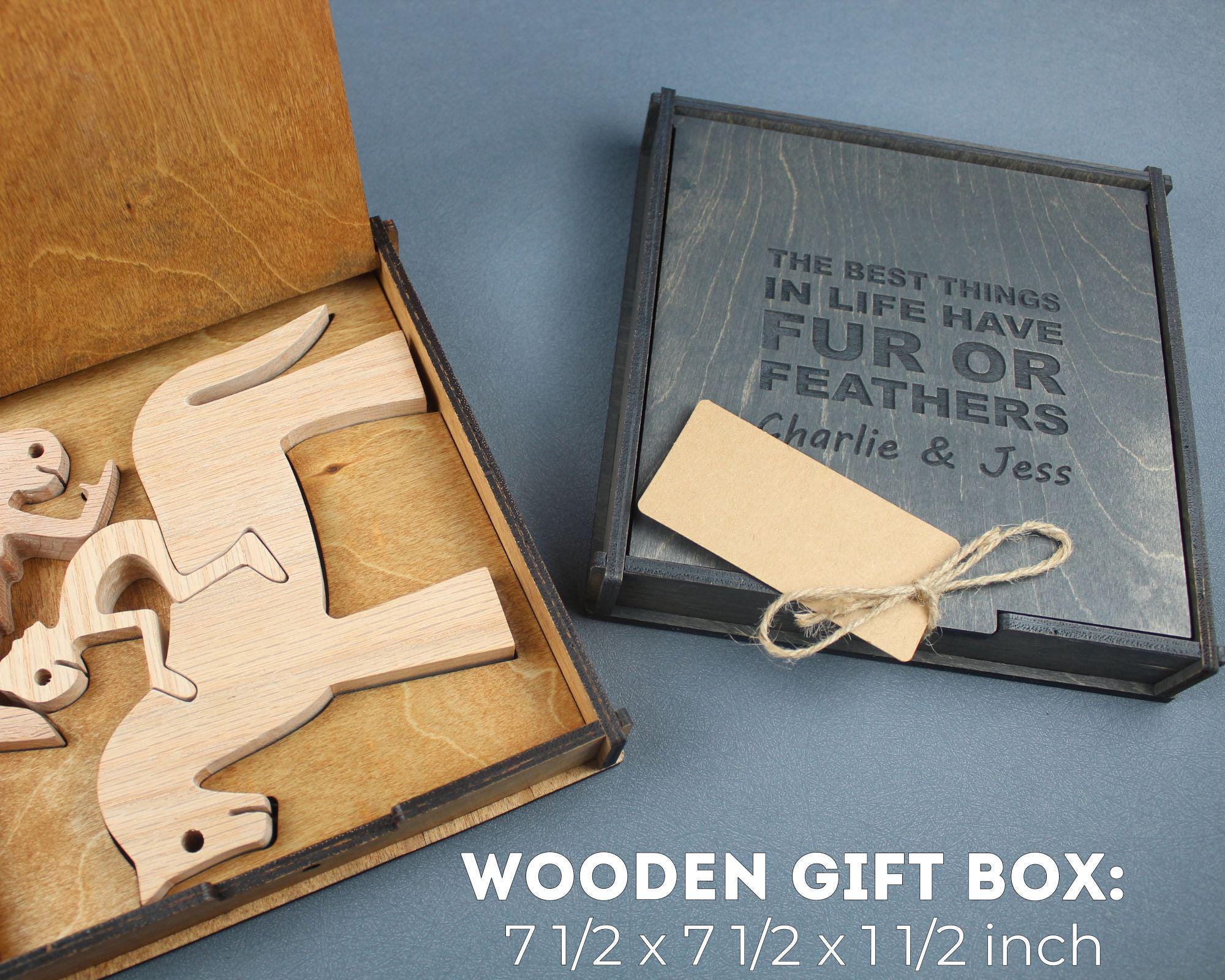 Minimalist Oak Sculpture: Unique Wood Art Gift Featuring Man Woman ...