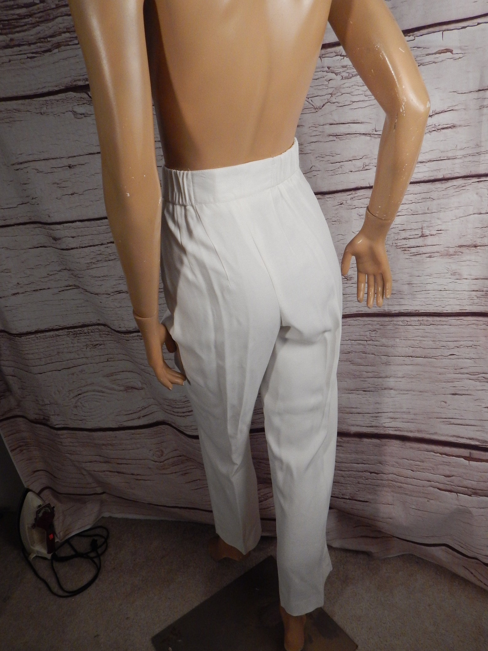 Cache High Waisted Dress Pants off White Waist 30 - Etsy