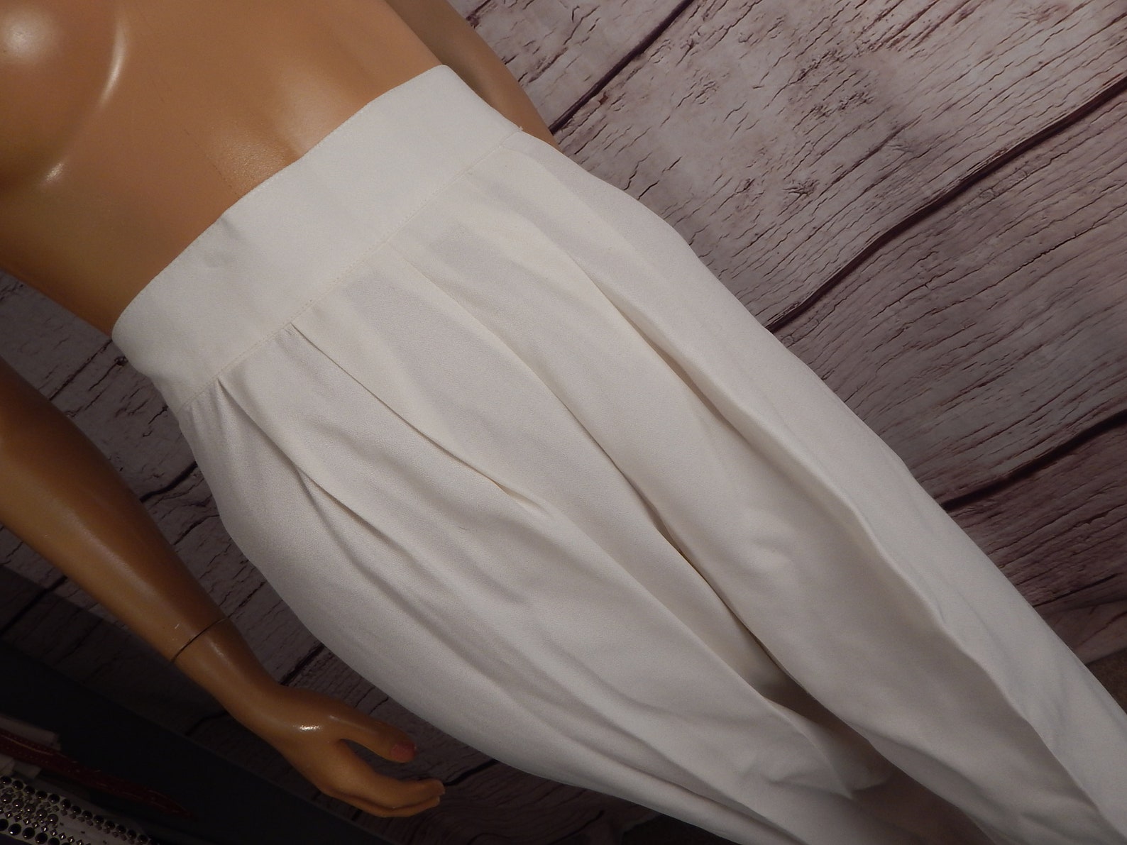 Cache High Waisted Dress Pants off White Waist 30 | Etsy