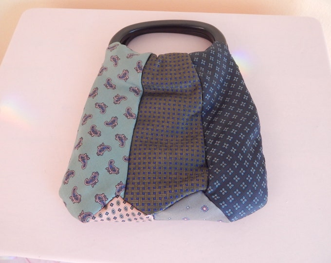 Tie Purse Handmade, Silk Purse, Made of Mens Ties - Etsy