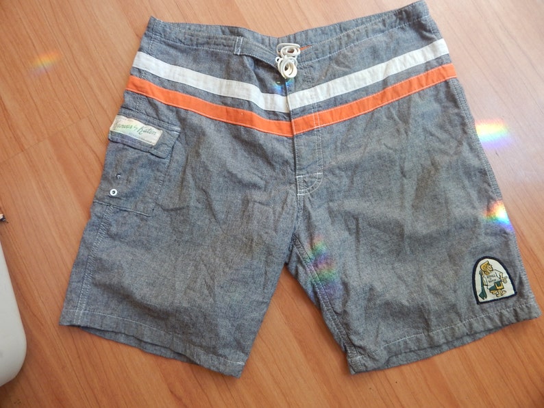 Kanvas by Katin Vintage Mens Trunks, Baggies, Surf Shorts, Waist 36 - Etsy