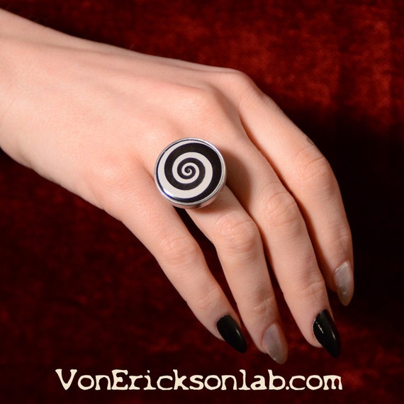 Spinning Ring Steampunk Spiral Magician Ring - Etsy