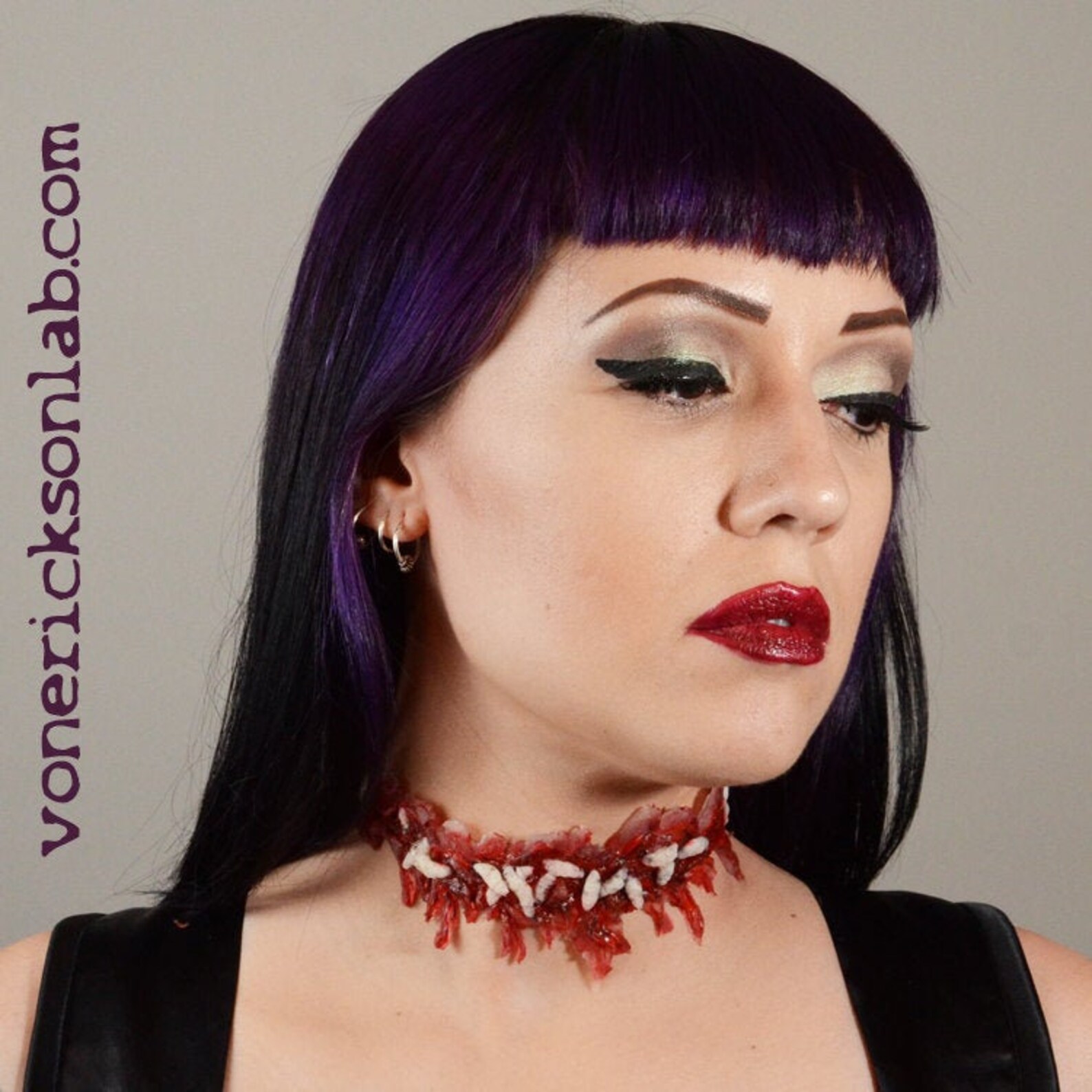 Halloween Zombie Instant Costume Jewelry Creepy Scary Prosthetic ...