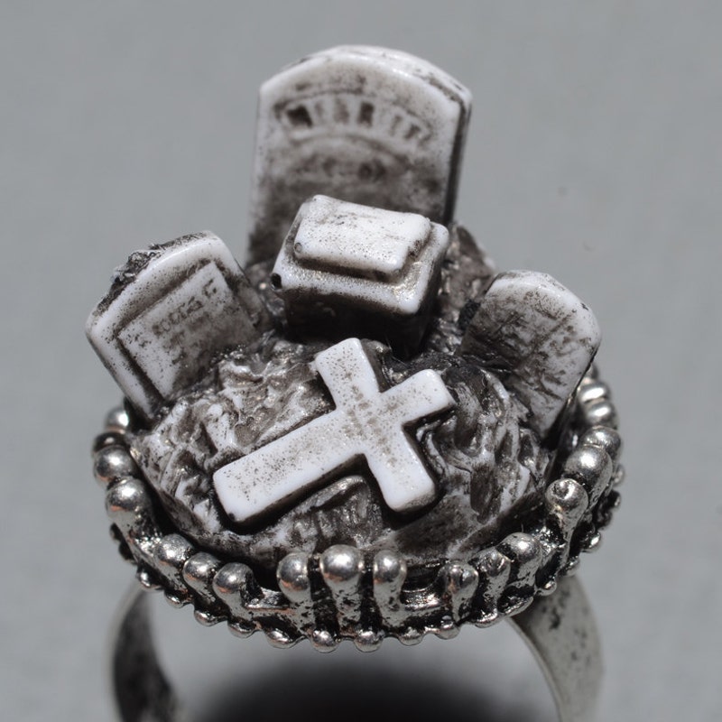 Chrome Hearts Cemetery Ring - Etsy