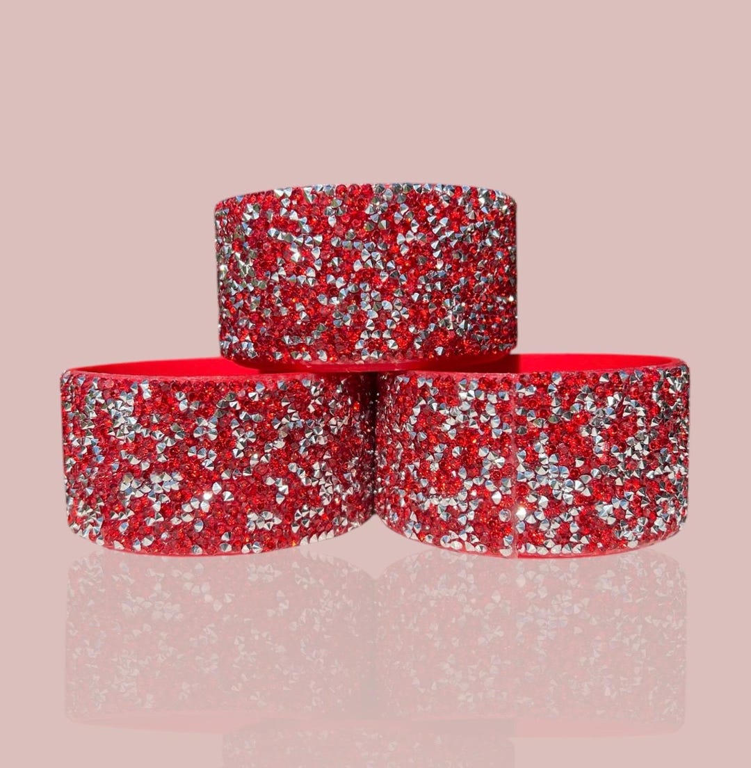 Crushed Red Bling Boot 40oz - Etsy