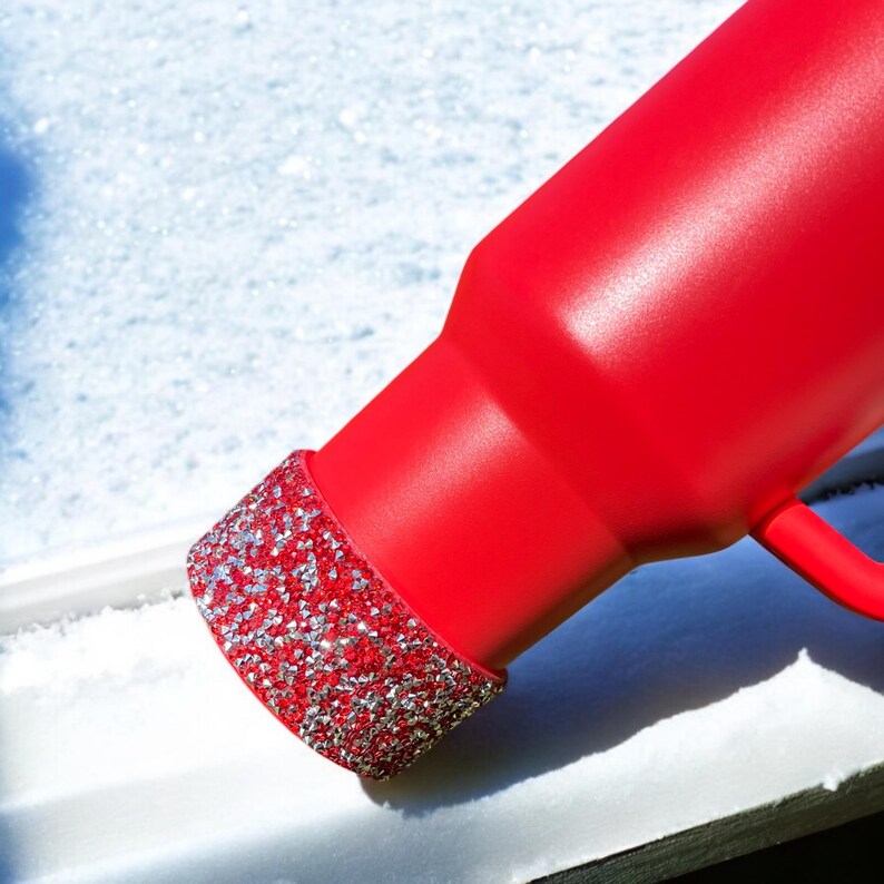 Crushed Red Bling Boot 40oz - Etsy