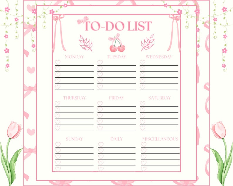 Weekly To-do List - Get It Done: Weekly To-do List Template for Busy ...