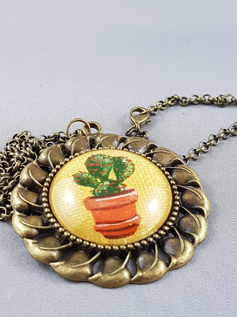 Original Hand Painted Pendant - Etsy