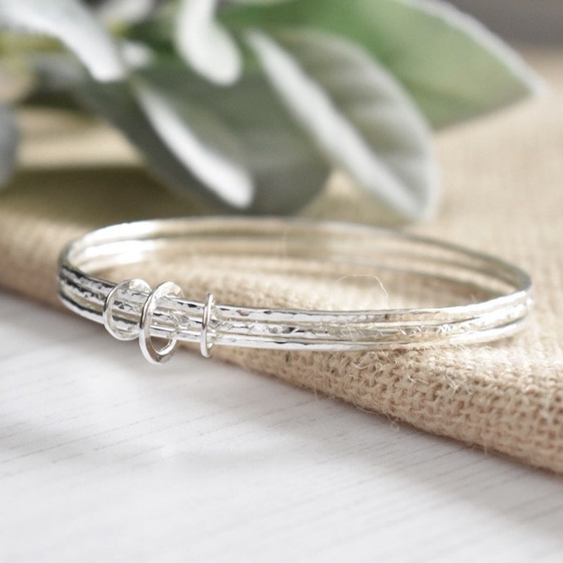 Triple Bangle - Etsy