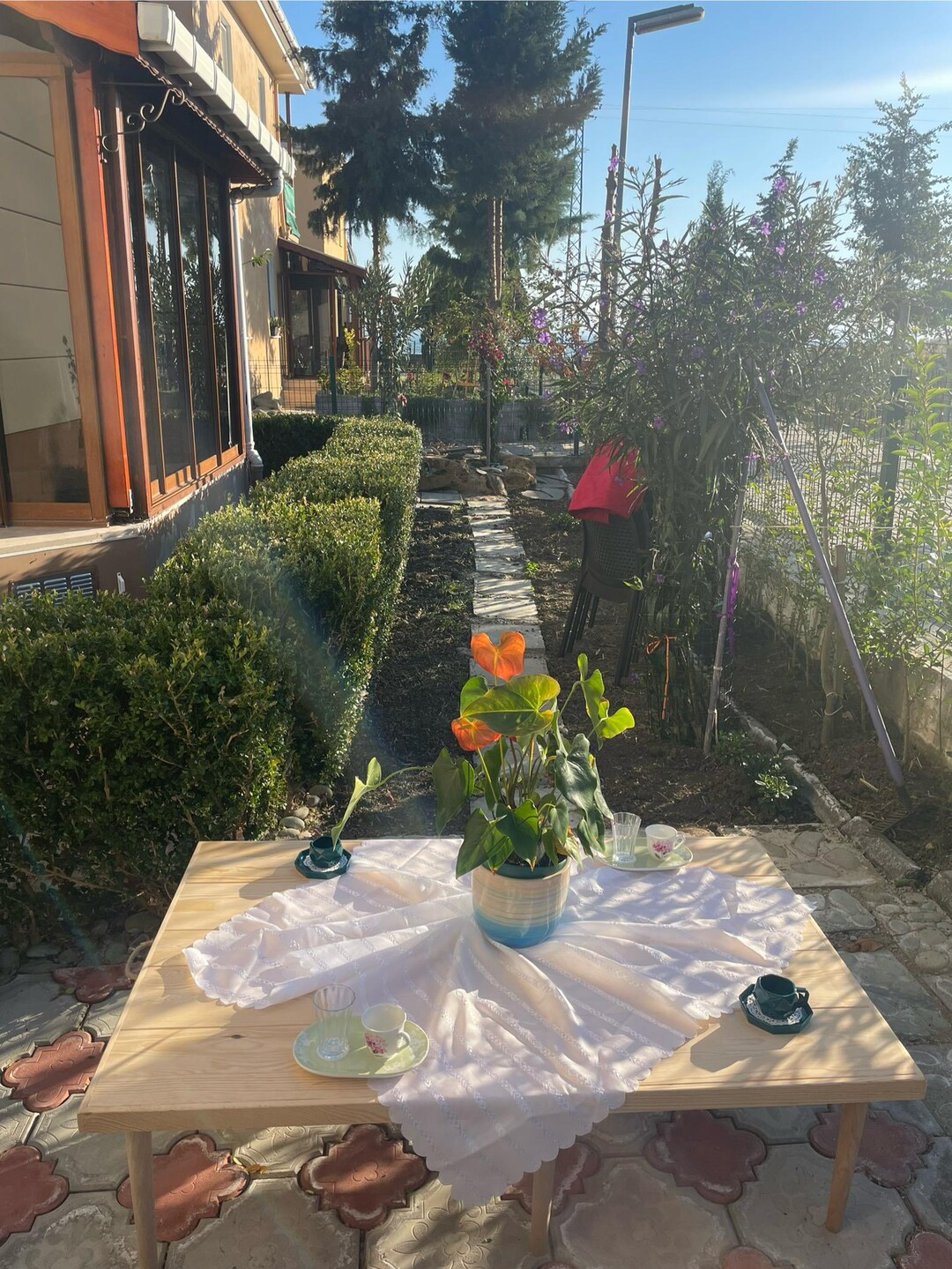 Handmade 28x48 Inch Wooden Table – Picnic, Boho, Garden, Camp ...