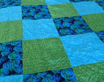 Green Patchwork | Etsy