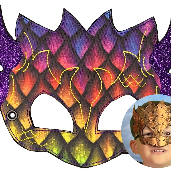 Dragon Mask - Etsy