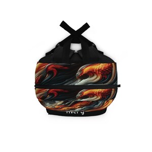 Personalized Backpack for Kids, Lava Dragon - Etsy