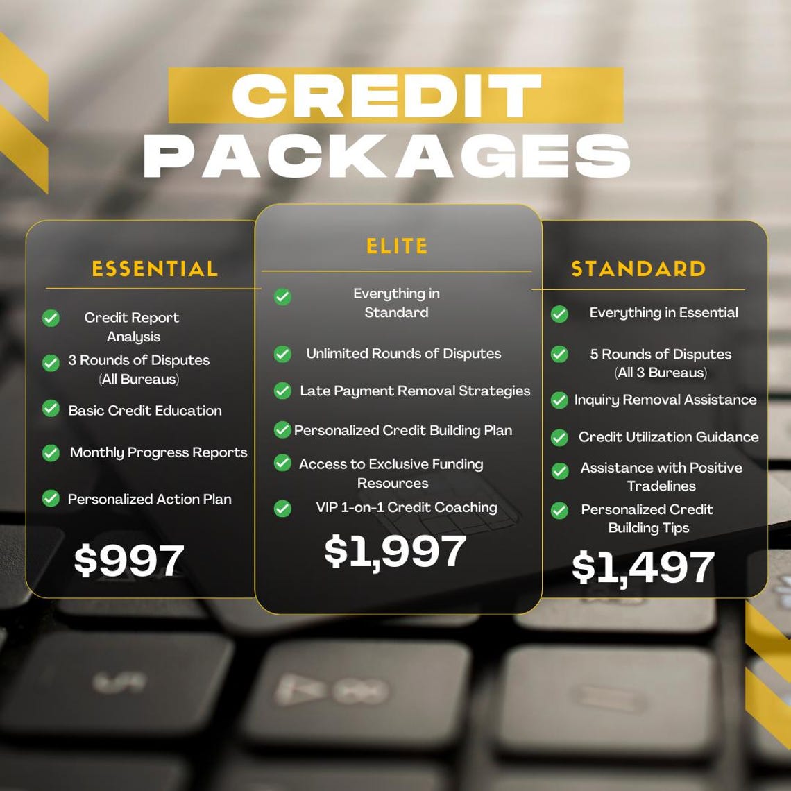 Credit Repair Flyer, Consultation Services Flyers, Canva Credit Repair ...