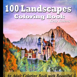 sample coloring pages scenery