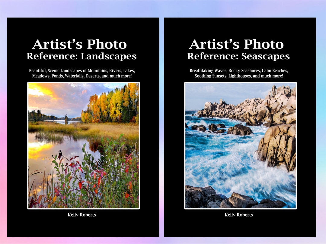 Artist's Photo Reference Books, Choose Two From Ten Titles, Paint and ...