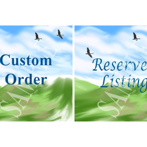 Reserved Order - Etsy