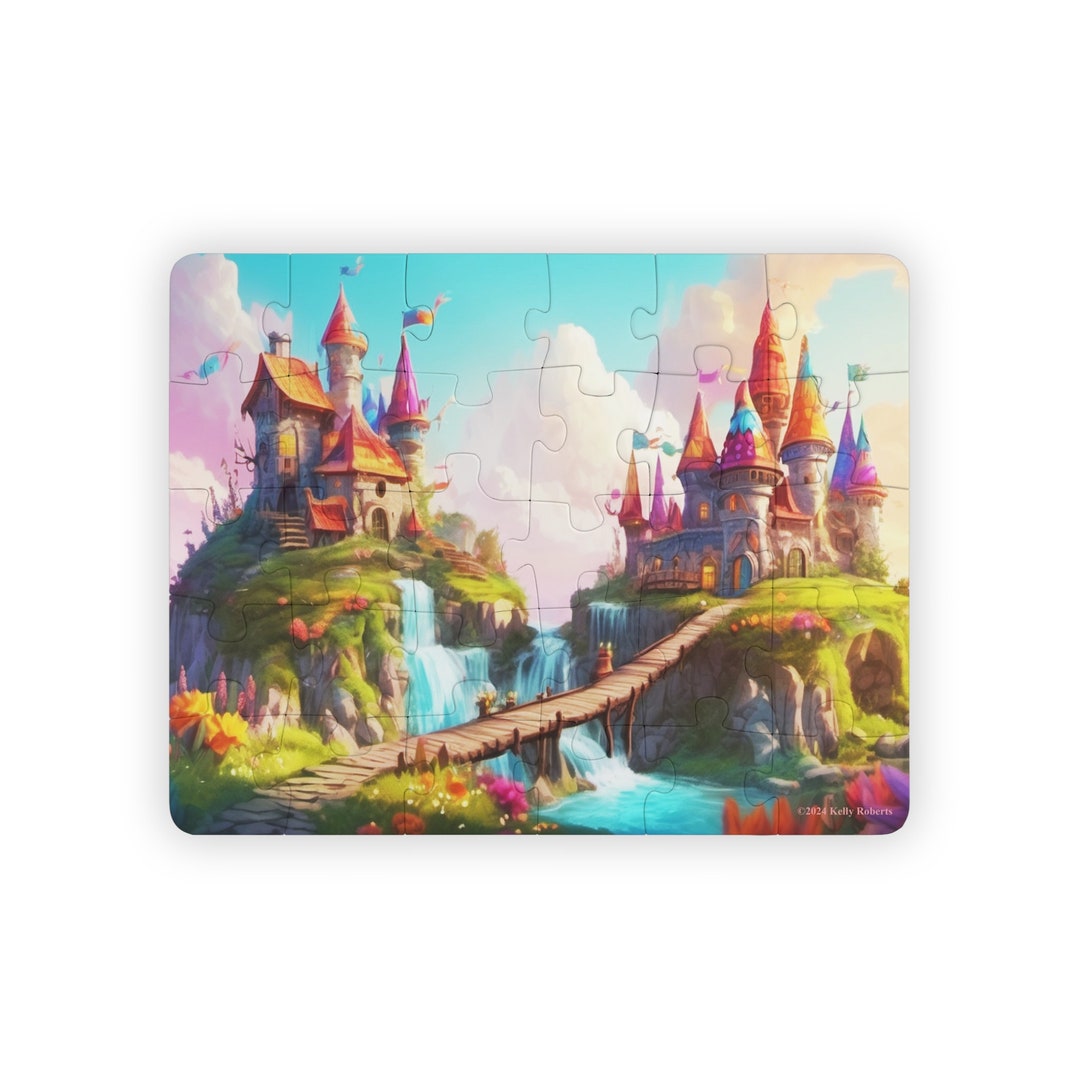 Two Castles Kids' Jigsaw Puzzle, 30-piece, Great for Kids or Adults ...