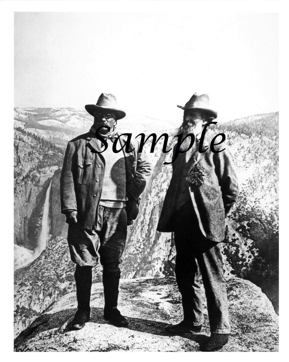 Teddy Roosevelt and John Muir Vintage Photo Instant Download - Etsy
