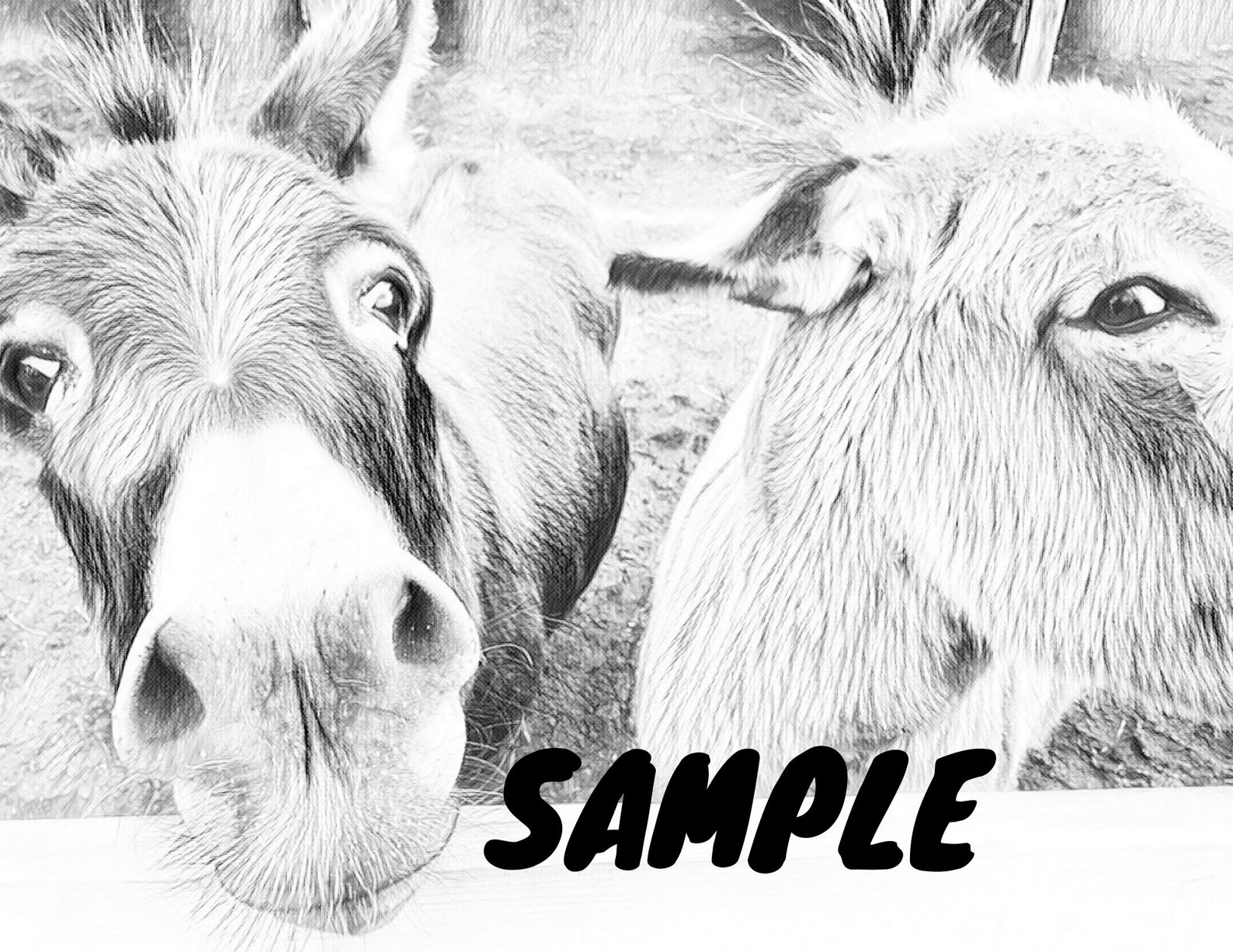 Farm Coloring Pages in Grayscale, 11x8.5 Full Page Realistic Farm ...