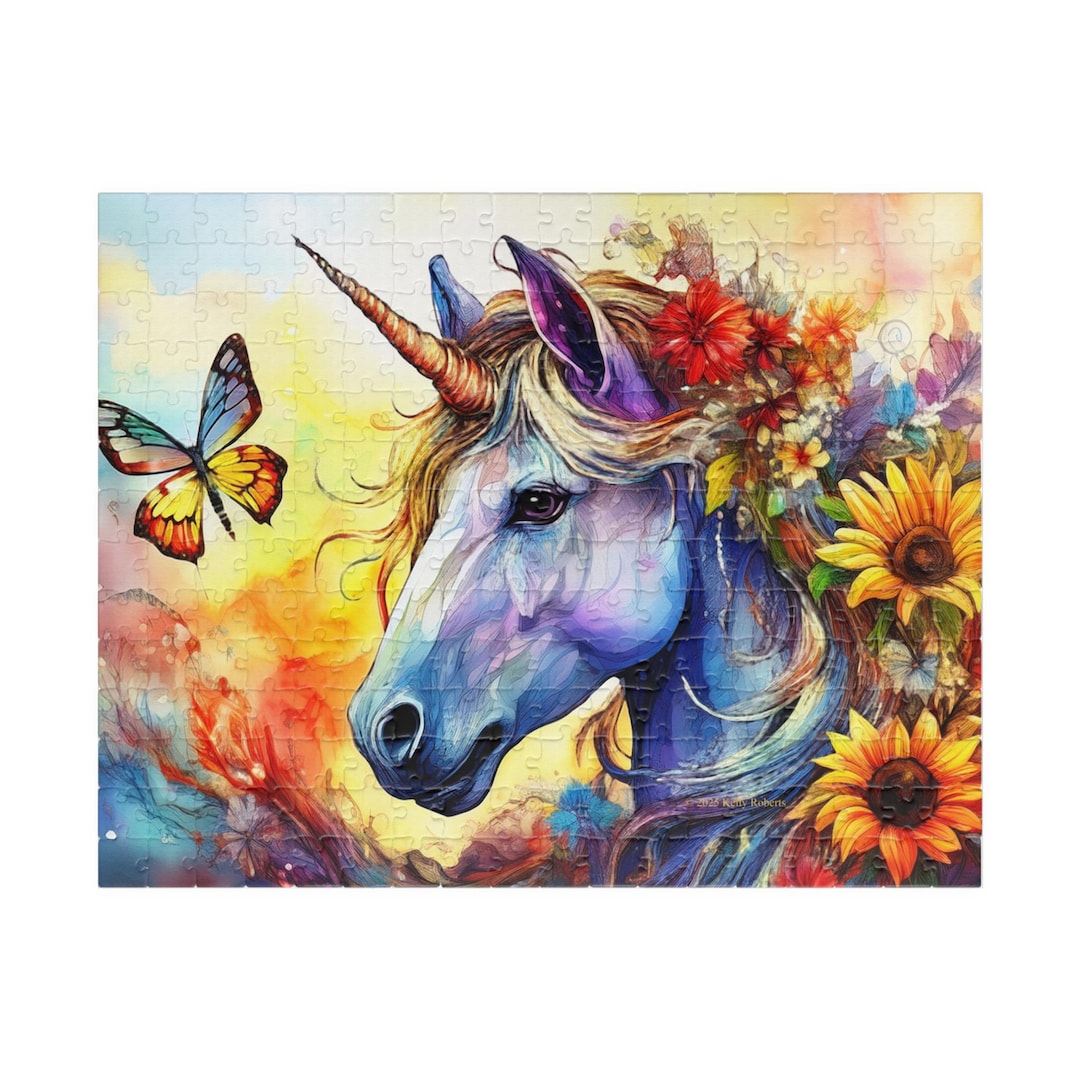 Puzzle, Magical Unicorn Puzzle, 110, 252, or 520 Piece, Perfect for ...