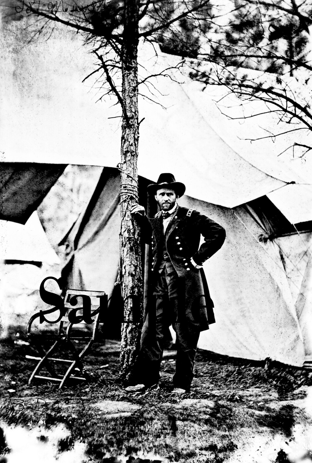 Restored Vintage Ulysses S. Grant Photo Instant Download, Civil War ...